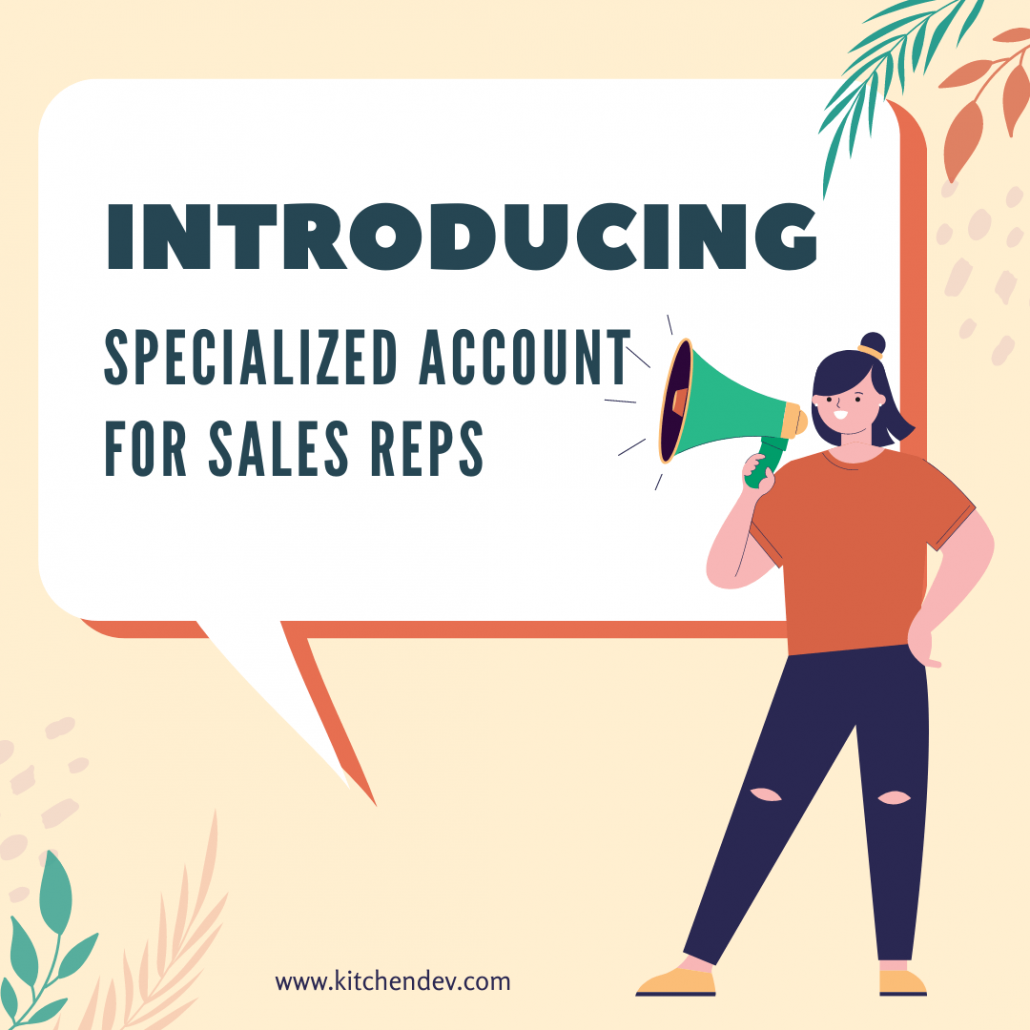 Introducing a Specialized Account Type for Sales Representatives